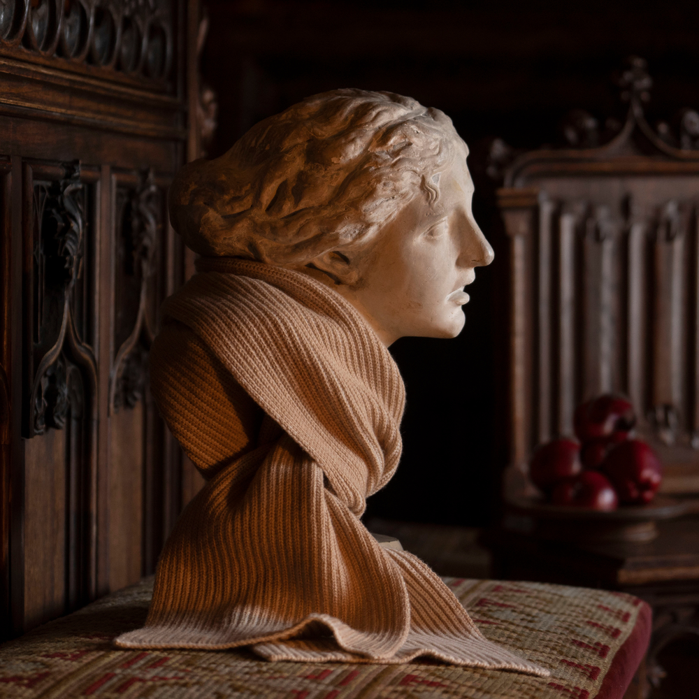 Cielia -100% cashmere scarf