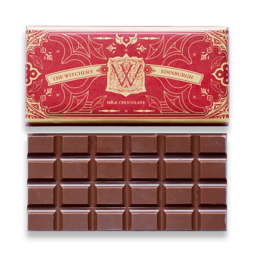 Witchery milk chocolate bar